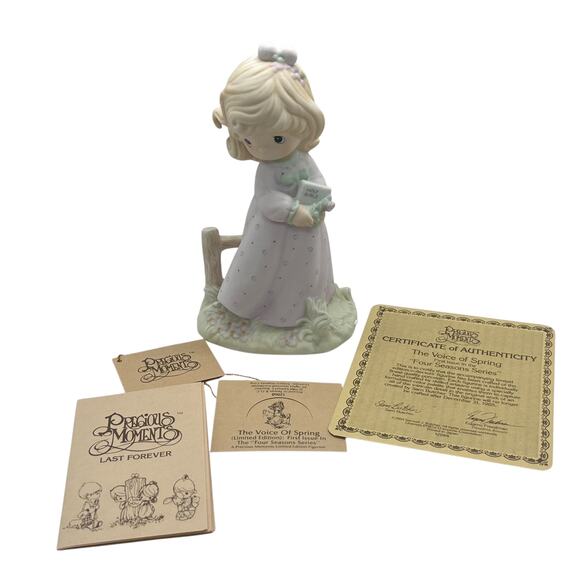 Precious Moments | Accents | Vintage Precious Moments 984 The Voice Of ...